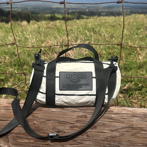 ALOHA Collection | Bags | Aloha Collection Pinstripe Mini Mini Duffle ...